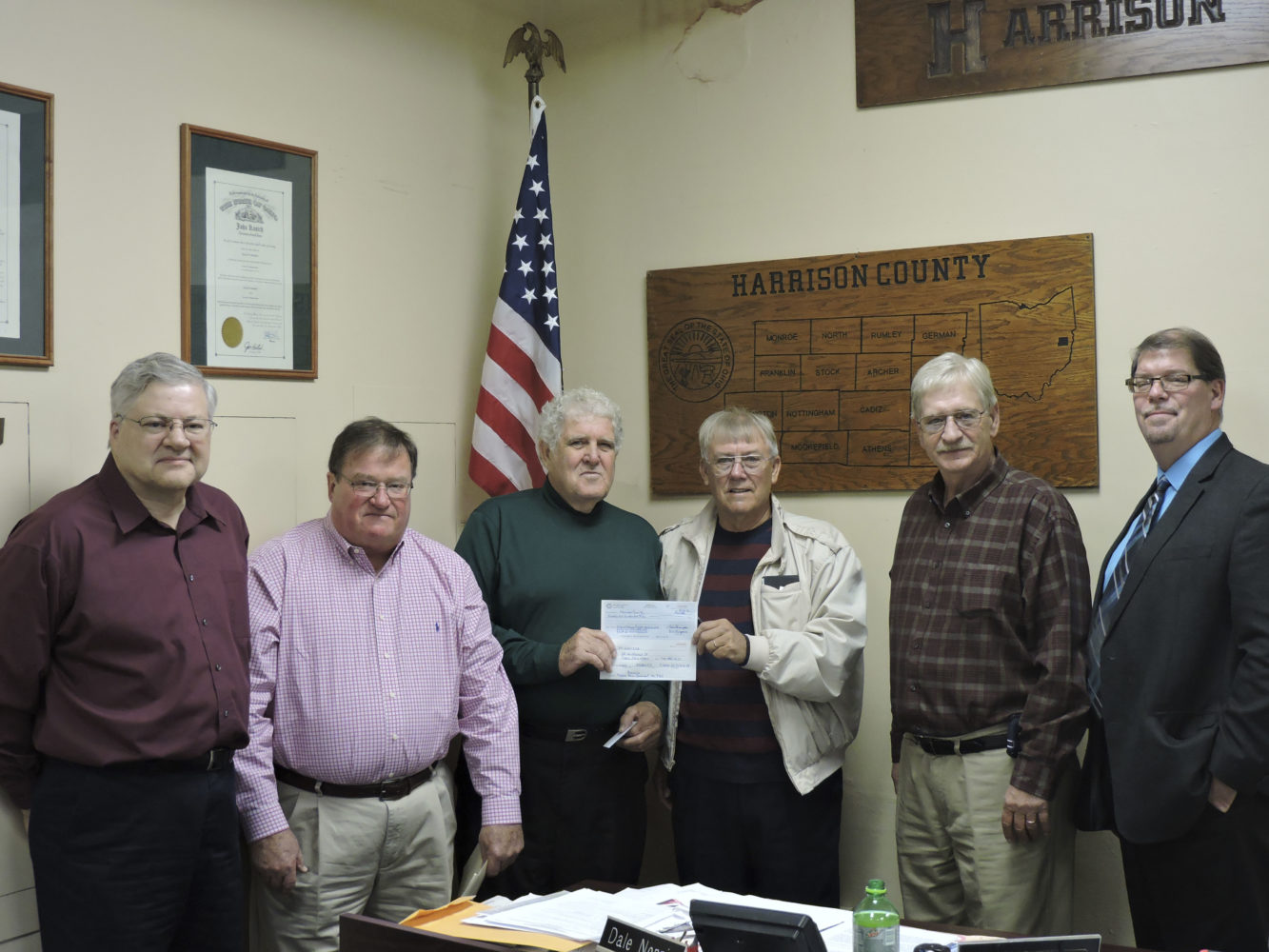 Harrison gets pipeline check | News, Sports, Jobs - The Herald Star